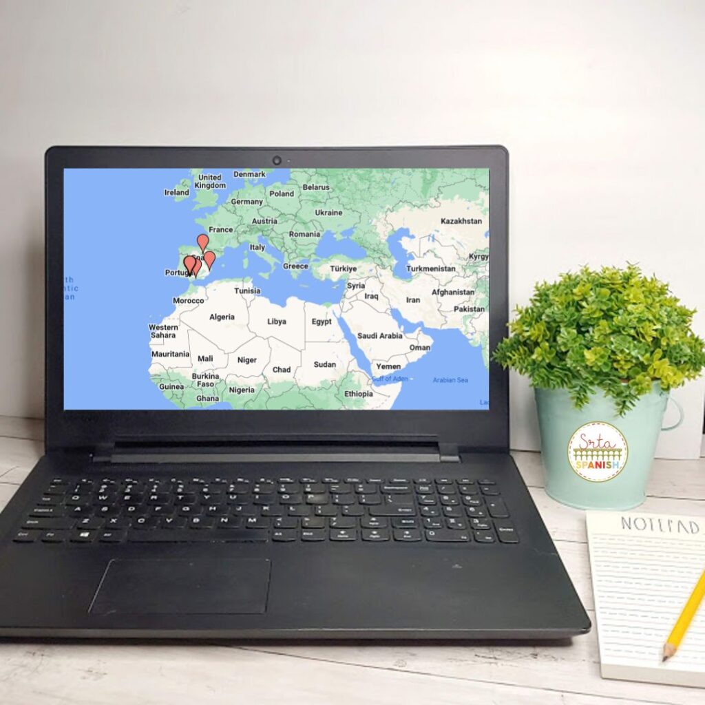 Easy-to-use Spanish-Speaking Countries Project - Srta Spanish