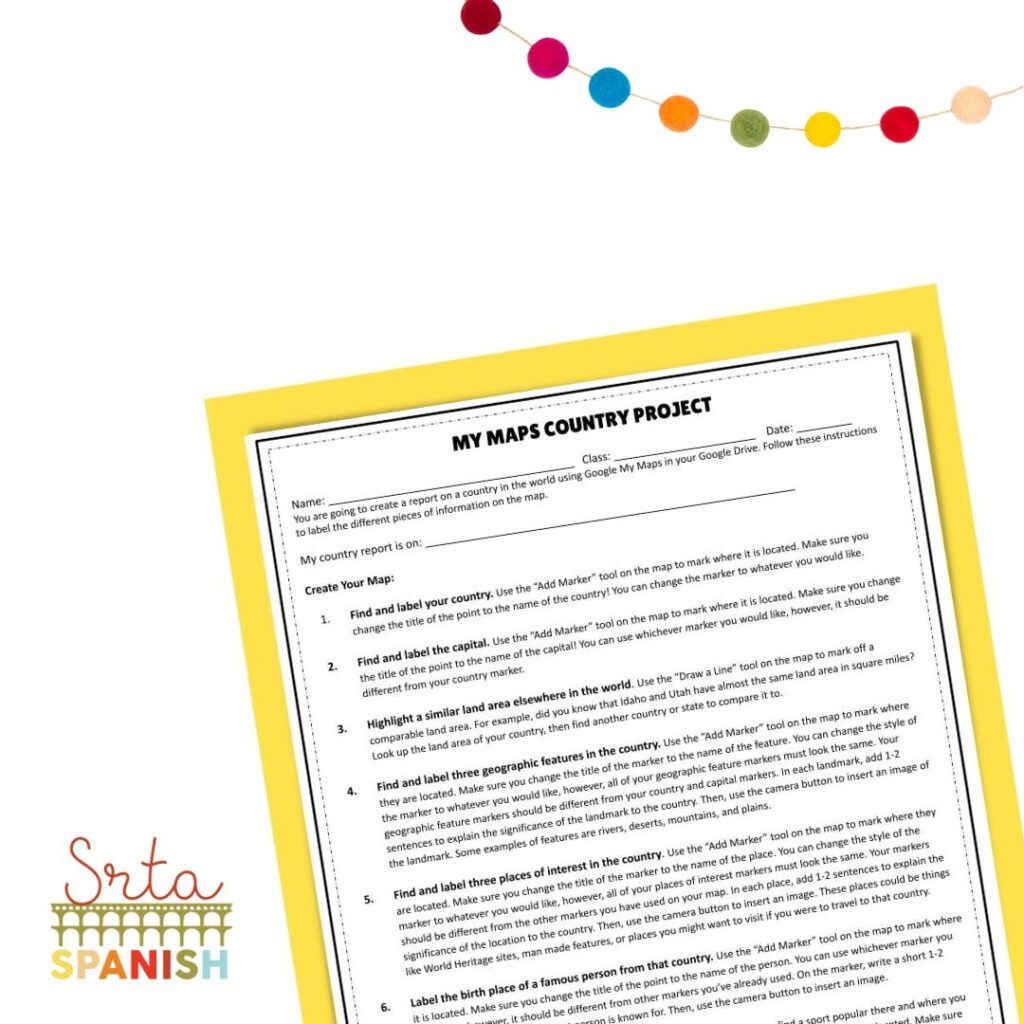 Easy-to-use Spanish-Speaking Countries Project - Srta Spanish