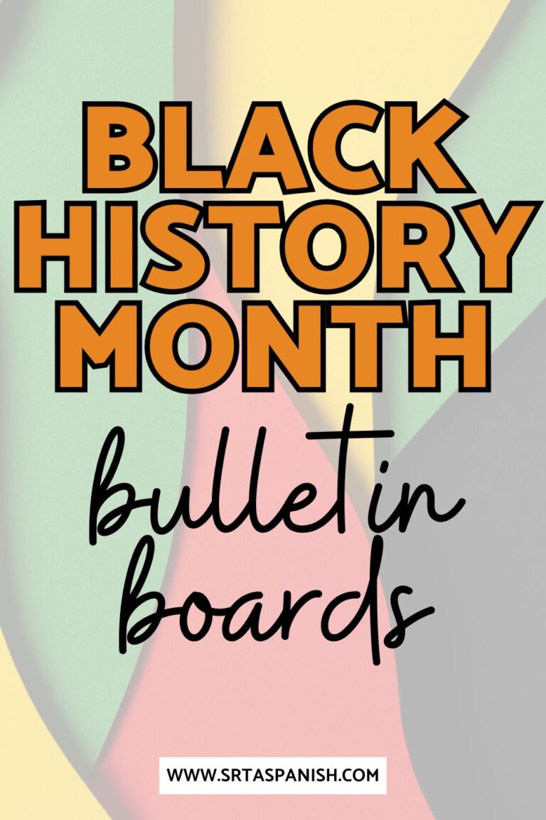 Black History Month Bulletin Board Ideas for Spanish Class - Srta Spanish