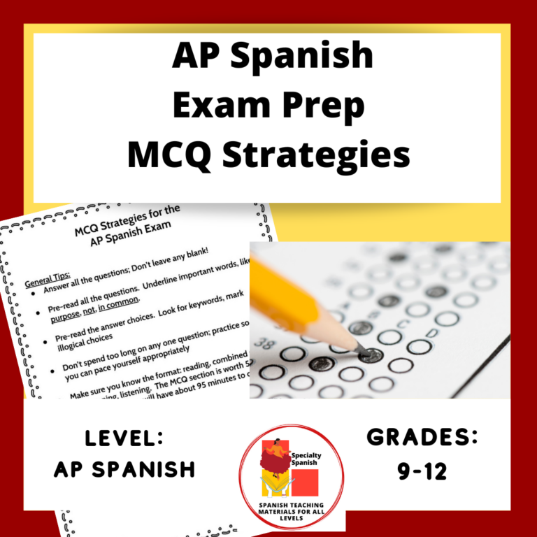 How To Practice for the AP Spanish Exam: 4 Effective Strategies - Srta ...