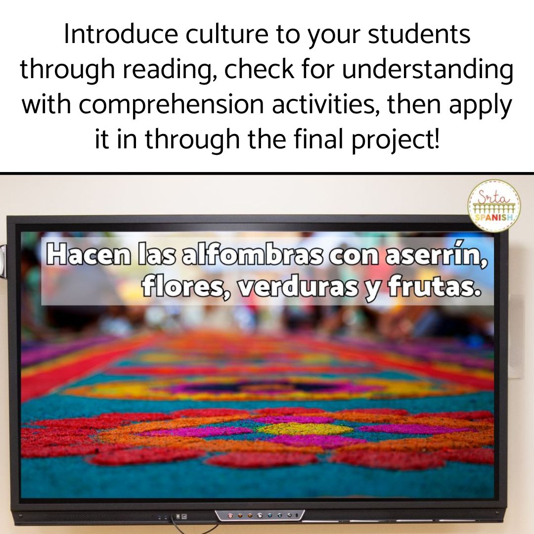 Actividades de Pascua La Semana Santa Alfombras Easter Activities in ...