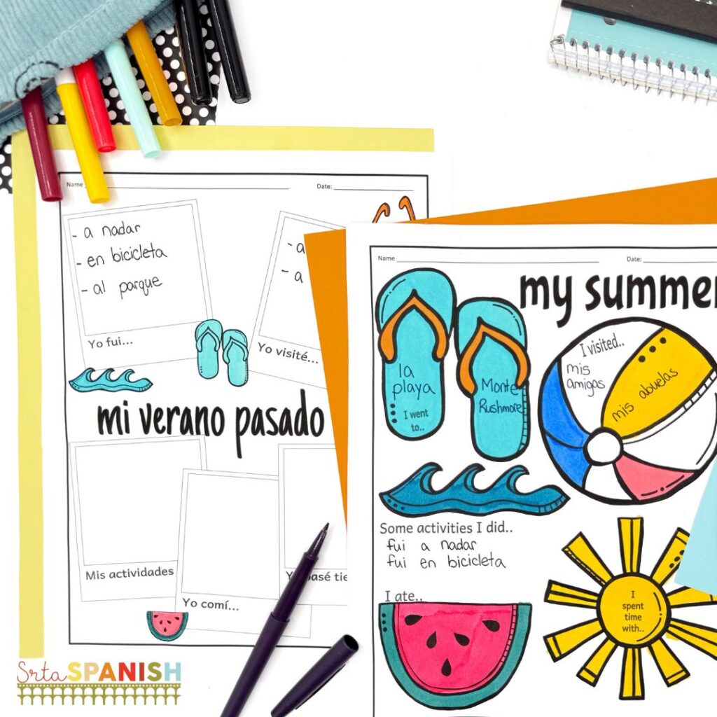 10 Icebreaker Worksheets, Games, & Activities for Spanish Class - Srta ...
